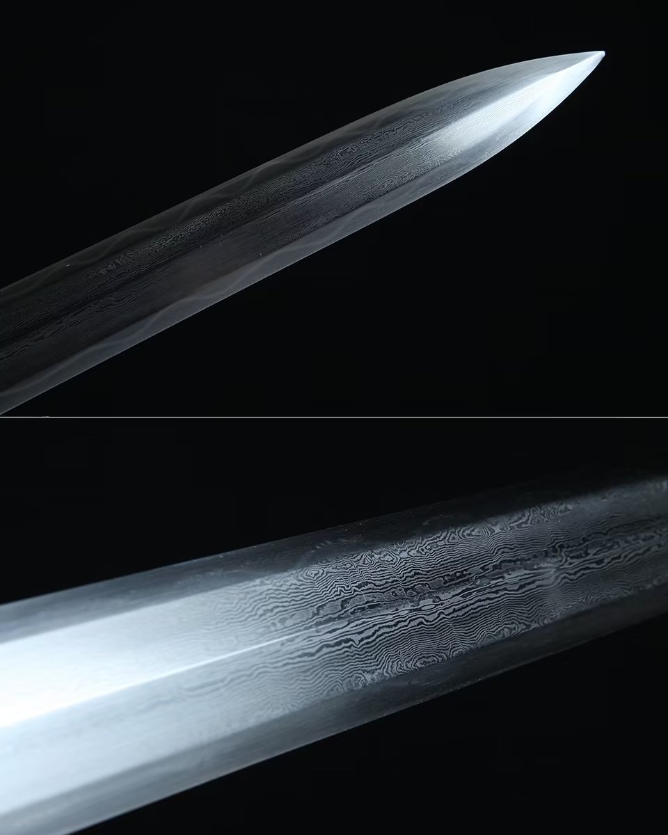 26寸星之冠环首唐剑（黑檀木款） - 火龙灭-龙泉市西风刀剑厂